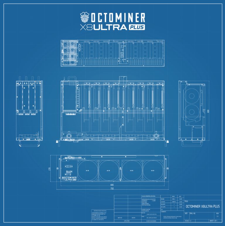 OCTOMINER X8 Ultra Plus Mining Rig - Octominer